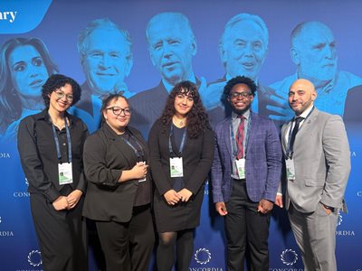 Hostos Honors Program Students Attend Prestigious 2025 Concordia Summit ...
