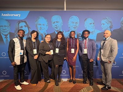 Hostos Honors Program Students Attend Prestigious 2025 Concordia Summit ...