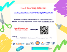 TODAY: Learn about Note Taking! Fall 2024 HALC Learning Activities ...